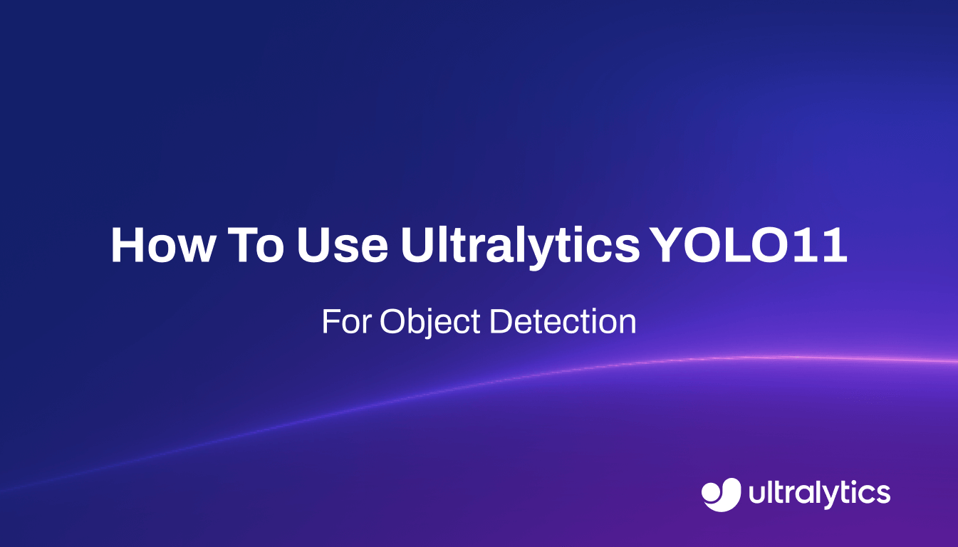 How to Use Ultralytics YOLO11 for Object Detection